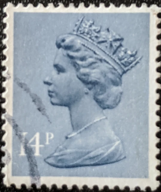 STAMP GREAT BRITAIN SGX902 1981 14p Queen Elizabeth II Machin Issue ...