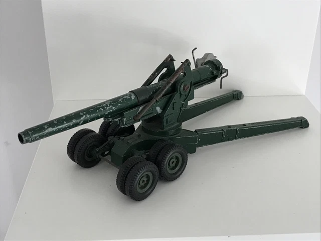 BRITAINS TOYS 9745 WWII HOWITZER LONG TOM 155mm ARTILLERY FIELD GUN ...