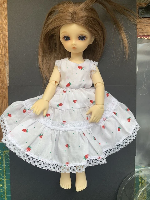BJD YO-SD DOLL dress Strawberry Print cosplay Anime Manga £10.00 ...