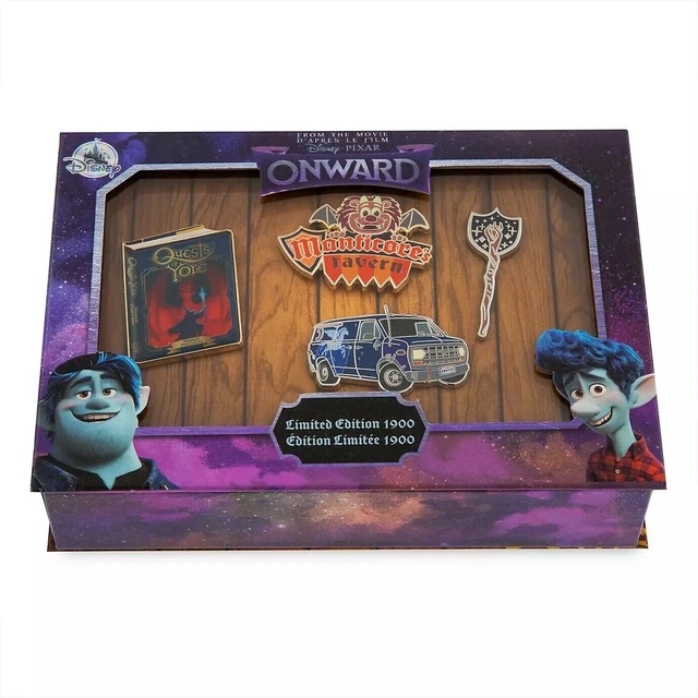 Disney Pixar Onward Disney Pin Trading 2020 Le Pin Set 1900 Limited