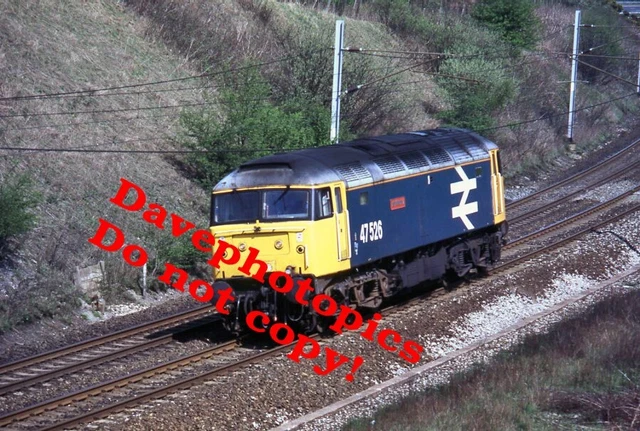 ORIGINAL 35MM Slide Diesel /Steam Train / Engine Railway 47526 ...