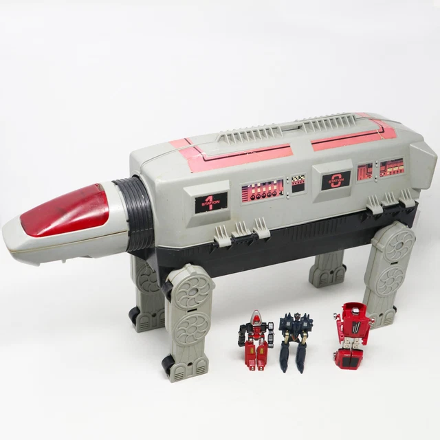 VINTAGE 1984 TONKA Bandai Robo Machine Gobots Guardian Command Centre ...