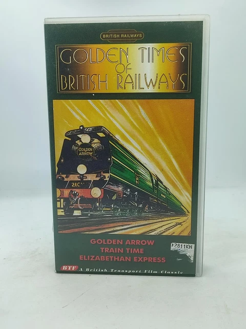 BRITISH RAILWAYS GOLDEN Times of British Railways On VHS Video Cassette ...