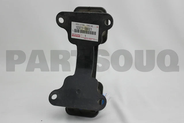 12371-67020 GENUINE TOYOTA INSULATOR, ENGINE MOUNTING, REAR NO.1 ...