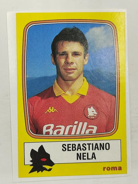 Figurina Calciatori Panini 1985 86 Roma Nela N 208 Ottima Da Recupero