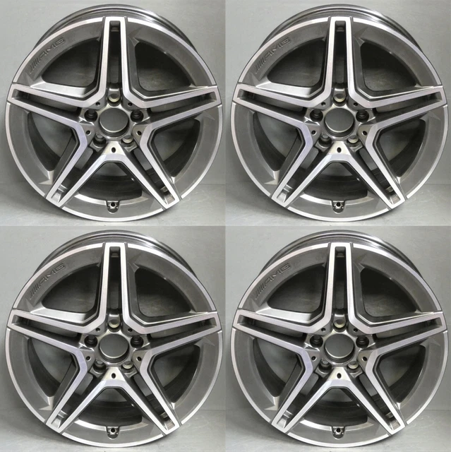SET 4 CERCHI Cerchi In Lega Amg Originali Mercedes Cla Classe A Classe ...