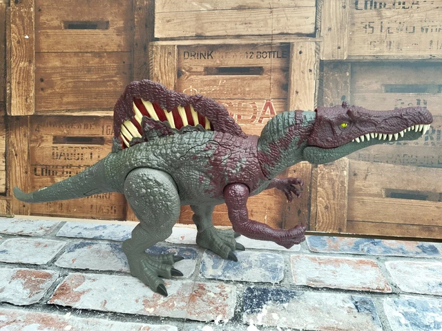 JURASSIC WORLD EPIC Attack Battle Slash Spinosaurus Figure - Damage ...