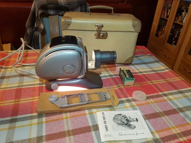 VINTAGE NORIS TRUMPF 150 Slide Projector with Slide Holder ...