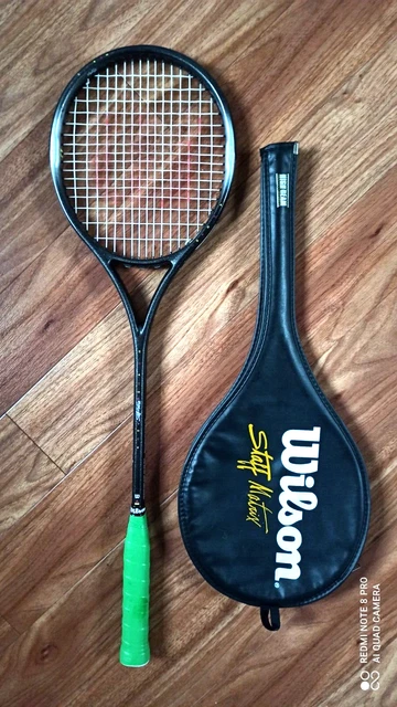 VINTAGE WILSON STAFF Matrix high beam squash racket £18.00 - PicClick UK