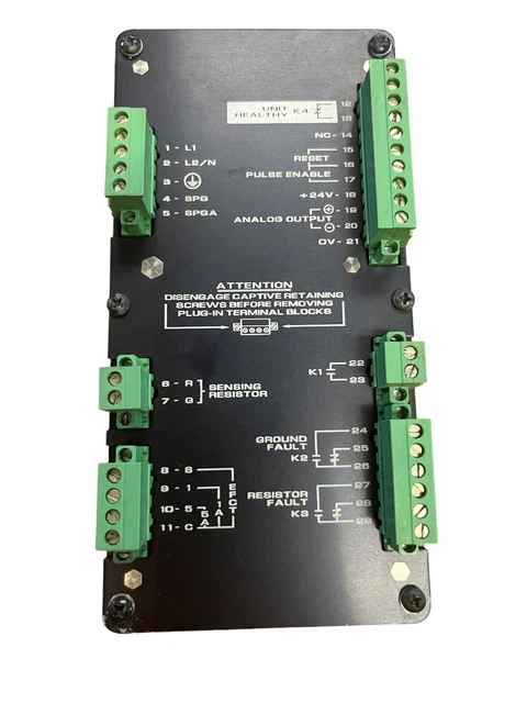 LITTELFUSE STARTCO SE-330-03-01 NEUTRAL GROUNDING RESISTOR MONITOR ...