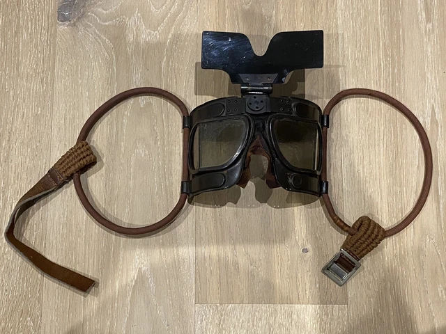 WW2 100% ORIGINAL RAF Mk.IV Goggles Sun Shield Battle Of Britain ...