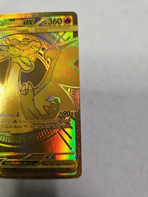 POKEMON TCG - Mega Charizard X ex - 130/094 - ME02: Phantasmal Flames ...