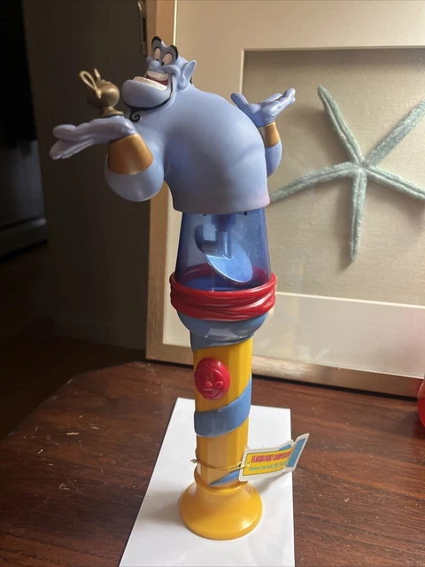 VINTAGE 1993 WALT Disney World on Ice Aladdin Genie Spinning Flashlight ...