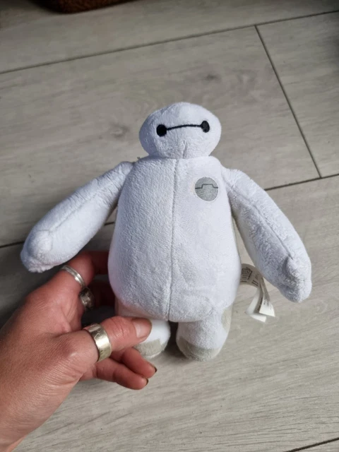 DISNEY BIG HERO Six Super Cute Mini 18cm Baymax Soft Plush Toy Ban Dai ...