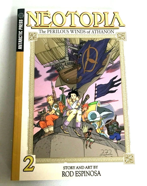 NEOTOPIA COLOR MANGA: V.2 The Perilous Winds of Athanon by Rod Espinosa ...