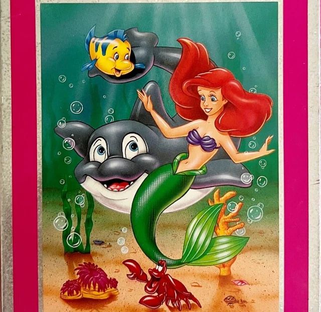 DISNEY THE LITTLE Mermaid Ariel's Undersea VHS Whale of A Tale 1998 ...