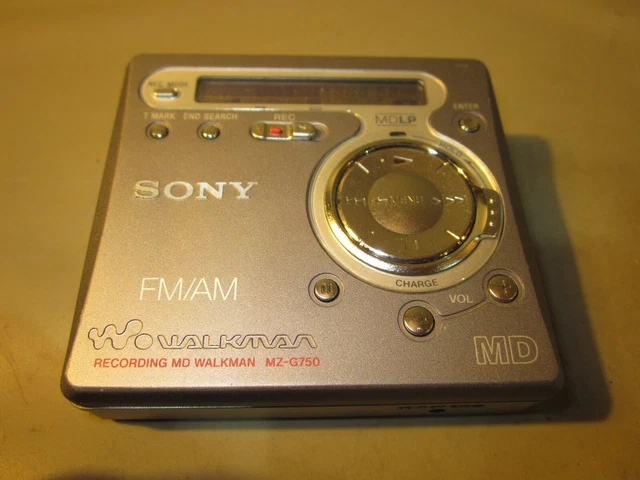 SONY MZ G750 Minidisc MD Recorder / Player > Radio Discman (926) EUR ...
