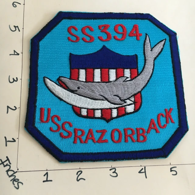US NAVY SUBMARINE USN Patch 12/4 USS Razorback SS 394 $17.99 - PicClick