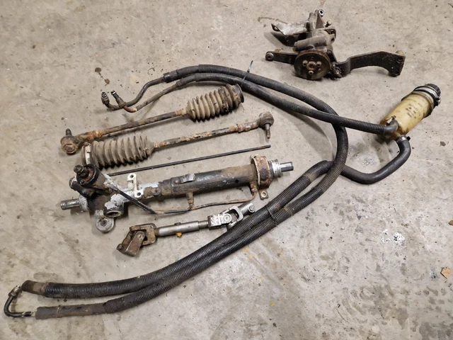 VW GOLF JETTA Mk2 Corrado Lhd Power Steering Rack Set Kit 191422055B ...