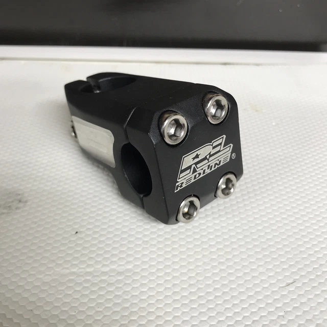 REDLINE FLIGHT ALUMINUM 4 Bolt Stem - Midschool 1”Treadless BMX Mini Jr ...