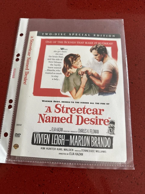 A STREETCAR NAMED DESIRE - DVD - TWO-DISC SPECIAL EDITION Marlon Brando ...