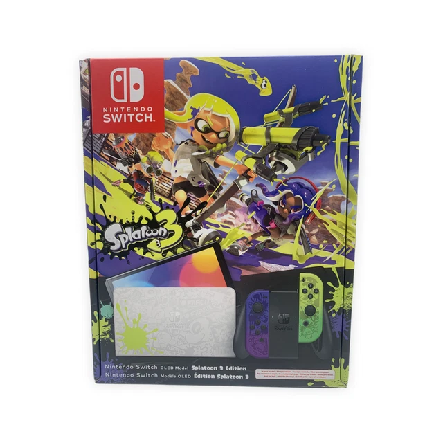 NINTENDO SWITCH OLED Model Spielkonsole Splatoon 3 Edition NEU & OVP ...