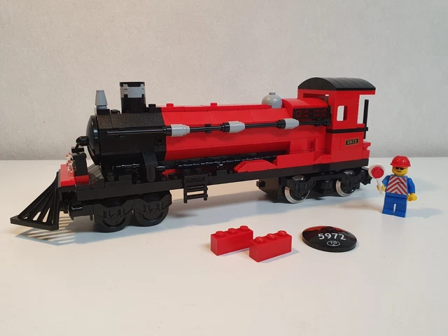 LEGO LOCOMOTIVE STEAM Locomotive MOC Based on Set No. 4841 Hogwarts ...