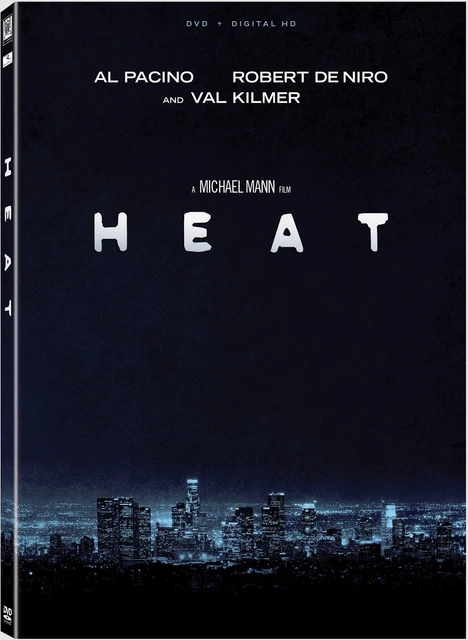 HEAT (DVD) AL Pacino Robert De Niro Val Kilmer Natalie Portman Ashley ...