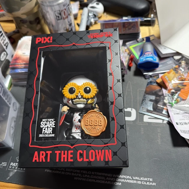 THRILLJOY ART THE Clown Terrifier Scare Fair 2025 LE 8888 Pcs HT SEE ...