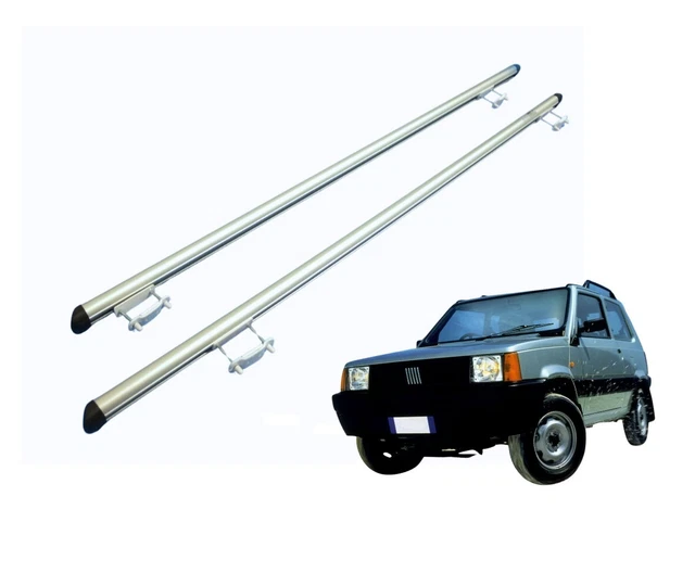 BARRE PORTATUTTO PORTAPACCHI Fiat Panda 141 4X4 Hobby Alluminio ...