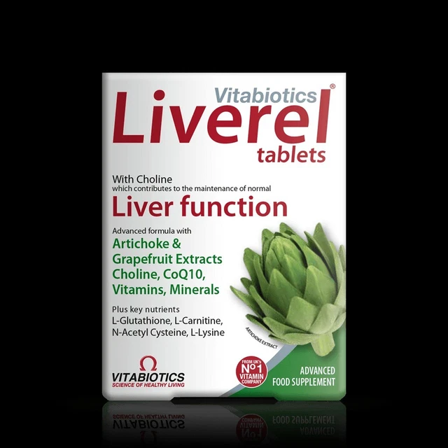 VITABIOTICS LIVEREL LIVER Health Tablets - 60 Count £10.50 - PicClick UK