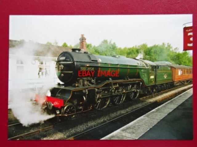PHOTO LNER Class V2 Loco No 60800 Green Arrow £3.00 - PicClick UK