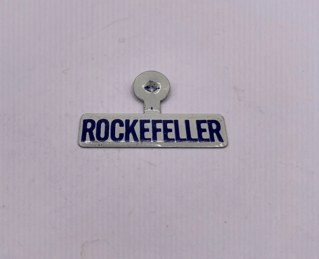 ROCKEFELLER TIN FOLD Back Tab Pin Governor NY Political Campaign Button ...