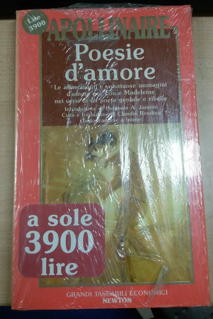 POESIE D'AMORE - Apollinaire - Newton - 1991 - M EUR 5,00 - PicClick FR