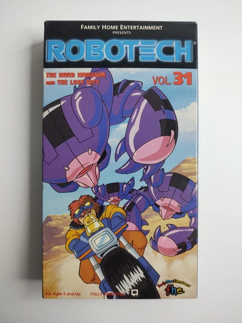 ROBOTECH VHS VOL 31 - The Invid Invasion and The Lost City EUR 14,42 ...