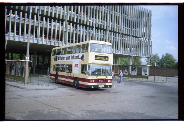 COLCHESTER LEYLAND OLYMPIAN H48MJN - Original 35mm colour bus negative ...