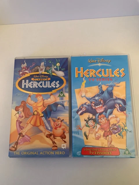 WALT DISNEY CLASSICS Hercules VHS & Walt Disney Hercules TV Series ...