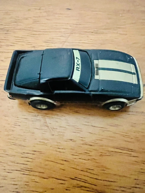 TYCO BLACK AND Gold MAZDA RX7 Black & Gold HO Slot Car Untested $29.99 ...