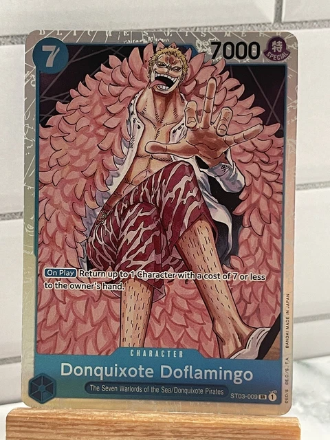 DONQUIXOTE DOFLAMINGO ST03-009 SR Holo - GIOCO DI CARTE UNICO PEZZO INGLESE EUR 11,25 - PicClick IT