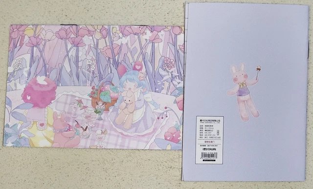 ANIME GIRL & stuffed plush animals mini notebook notepad $5.00 ...