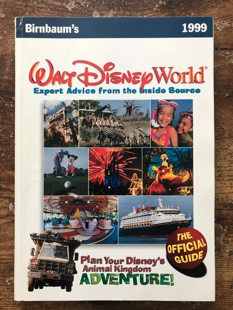 VINTAGE 1999 WALT DISNEY WORLD Birnbaum's Official Guide Catalog £9.46 ...