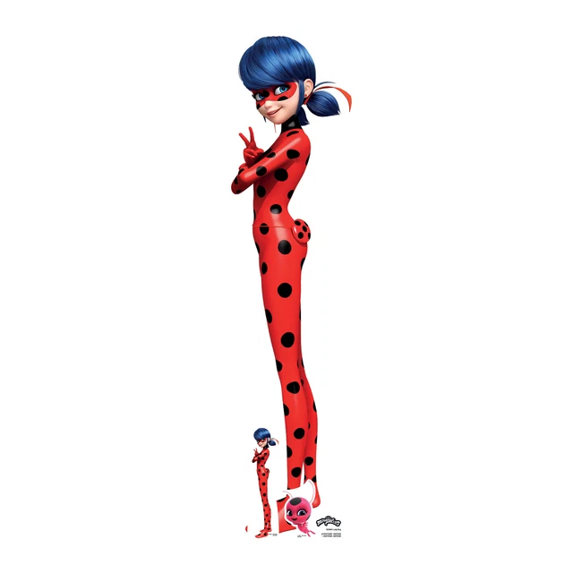 LADY BUG FROM Miraculous Official Lifesize Cardboard Cutout with FREE ...