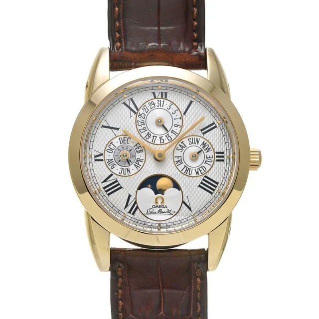 OMEGA LOUIS VUITTON Moonphase Triple Calendar 5341.3101 Boys Automatic ...