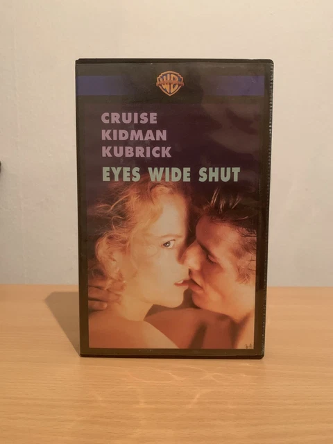VHS EYES WIDE SHUT 1999 Tom Cruise Nicole Kidman Stanley Kubrick WHV ...