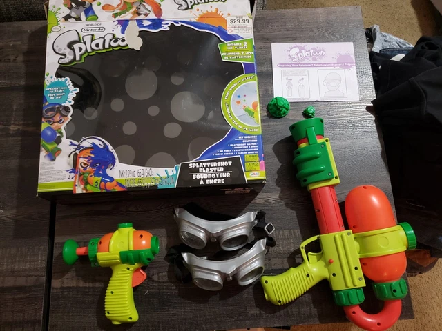 JAKKS WORLD OF Nintendo 2017 Splatoon Splattershot Blaster EUR 32,15 ...