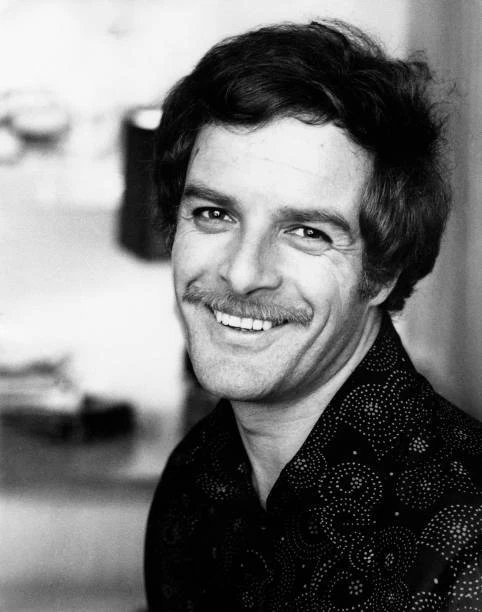 ITALIAN ACTOR GIANNI Garko posing smiling Rome 1970s Historic Old Photo ...