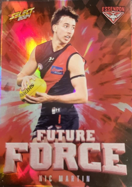 2024 FOOTY STARS Nic Martin Future Force FF24 Essendon $5.00 - PicClick AU