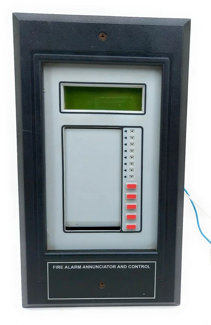 FIRE ALARM ANNUNCIATOR and Control Panel EUR 888,28 - PicClick FR