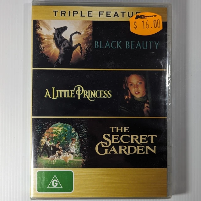 THE SECRET GARDEN / A Little Princess / Black Beauty (DVD, 1994) R4 ...