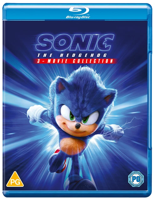 SONIC THE HEDGEHOG: 3-movie Collection (Blu-ray) (PRESALE 14/04/2025) £ ...